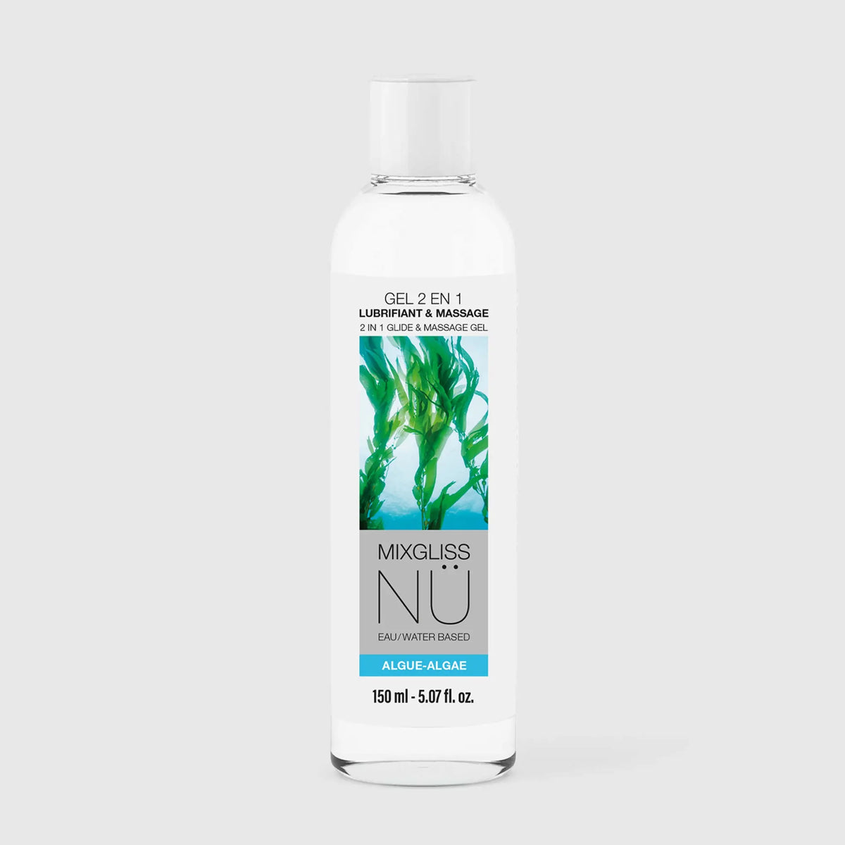 Gel 2 en 1 Lubrifiant & Massage Mixgliss NÜ - Algue - Strap-on-me ...